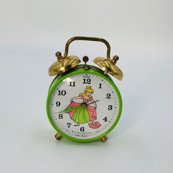 Disney | Accents | Vintage Disney Cinderella Alarm Clock 96s | Poshmark